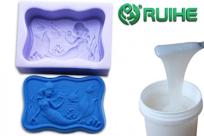 Pourable Transparent Liquid Silicone Mold Making Rubber For PU Resin ...