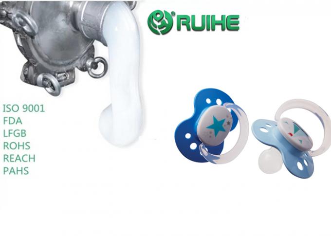Injection High Transparency Liquid Silicone Rubber For Baby Nipples