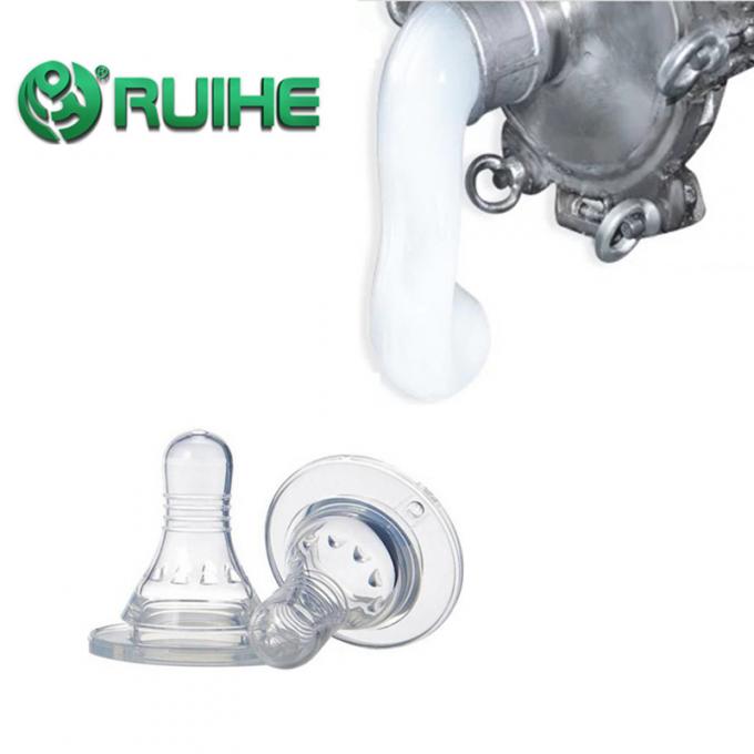 Yellowing Resistance LSR Liquid Silicone Rubber For Baby Toys