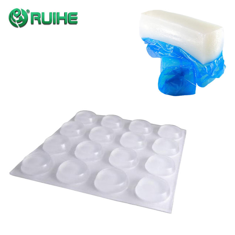 Translucent Solid HTV Silicone Rubber Compound Fumed Gas Phase