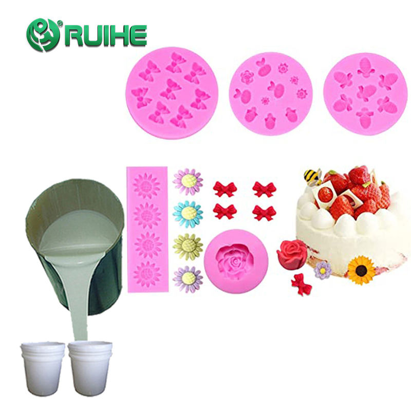 Translucent Platinum Cure Food Grade RTV-2 Silicone Rubber Molds Making