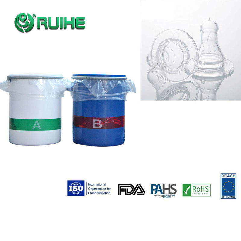 High Heat Resistance Two Part Liquid Silicone Rubber With High Tear ...