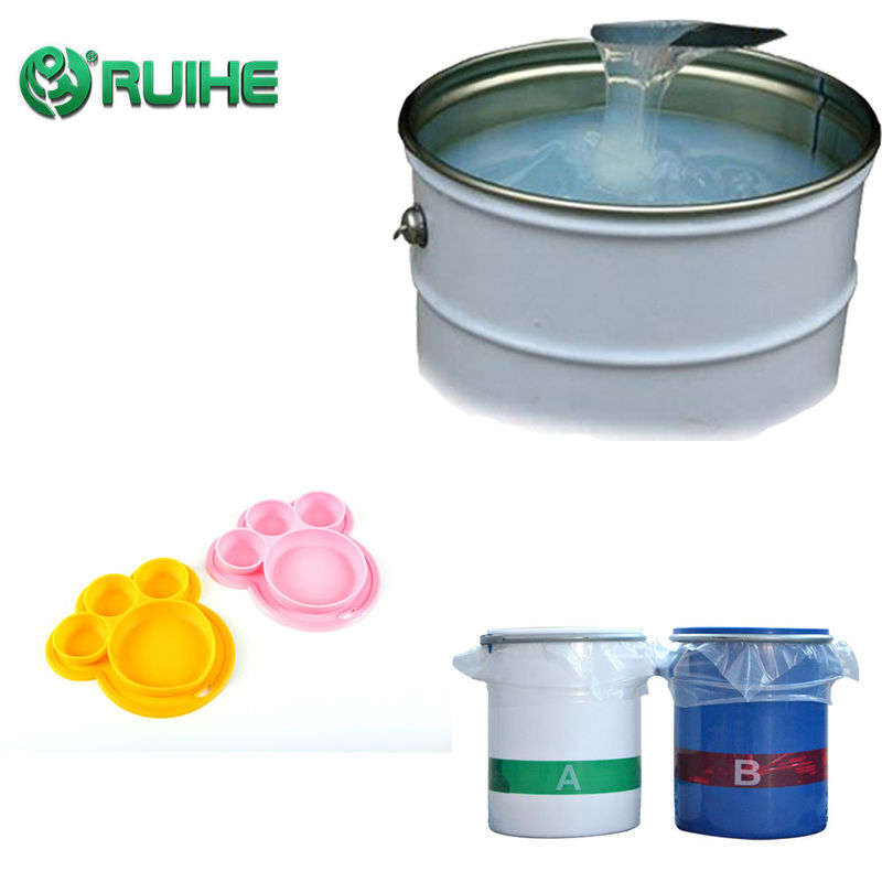 Non Toxic Food Grade Liquid Silicone Rubber Hardness 30-80 Shore A" LFGB