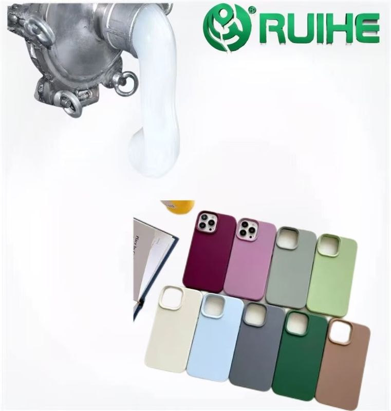 Tensile Strength LSR Liquid Silicone Rubber Flexibility For Surface ...