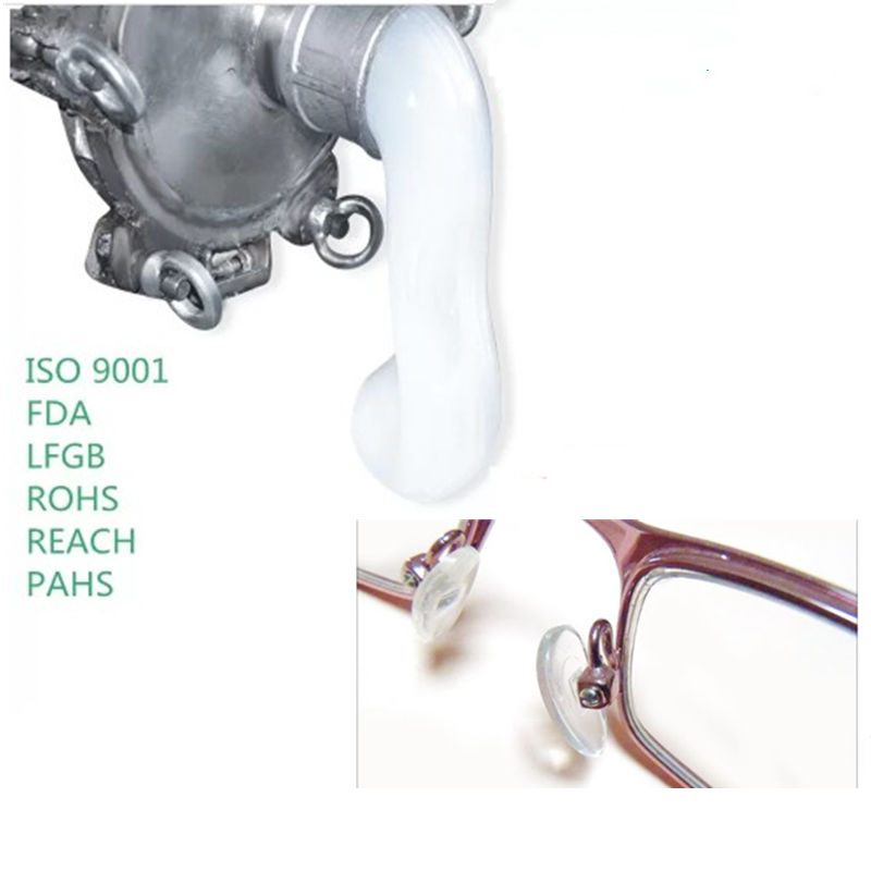 Transparent LSR Liquid Silicone Rubber for Glass Nose Pads