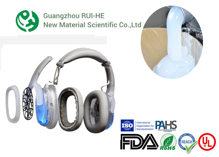 Industrial Seals Part Translucent Silicone Rubber , 2 Part Liquid ...