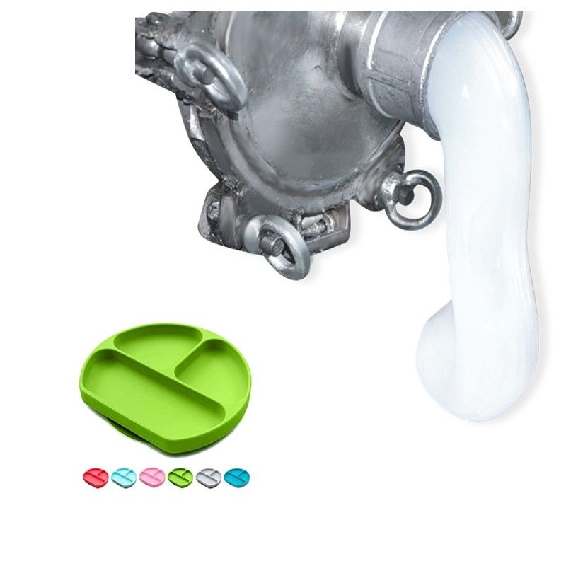 high temp LSR Food Grade Liquid Silicone Rubber Baby Dinner Feeding ...