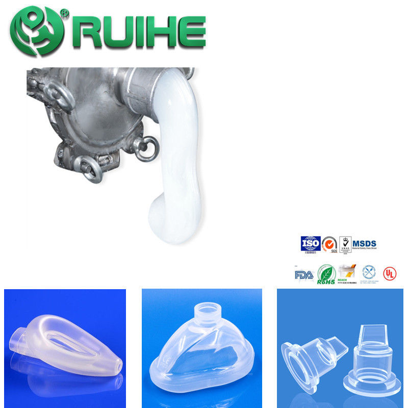 LSR 2 Part Liquid Silicone Rubber Hospital Mask 30 Hardness