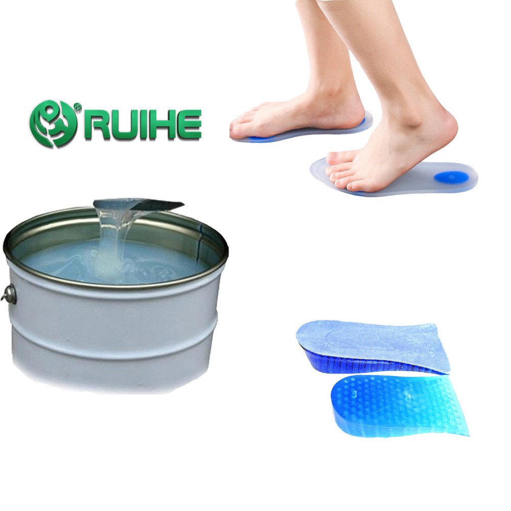 Ruihe Custom Liquid Silicone Mold Skin Safe Insoles And Heel Pads