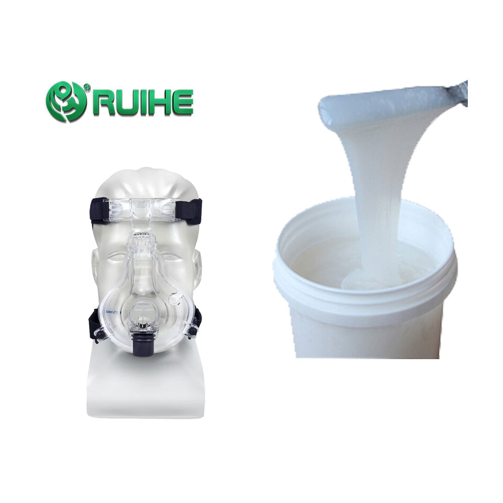 Aging Resistance Liquid Platinum Silicone Anesthesia Mask Non Toxic