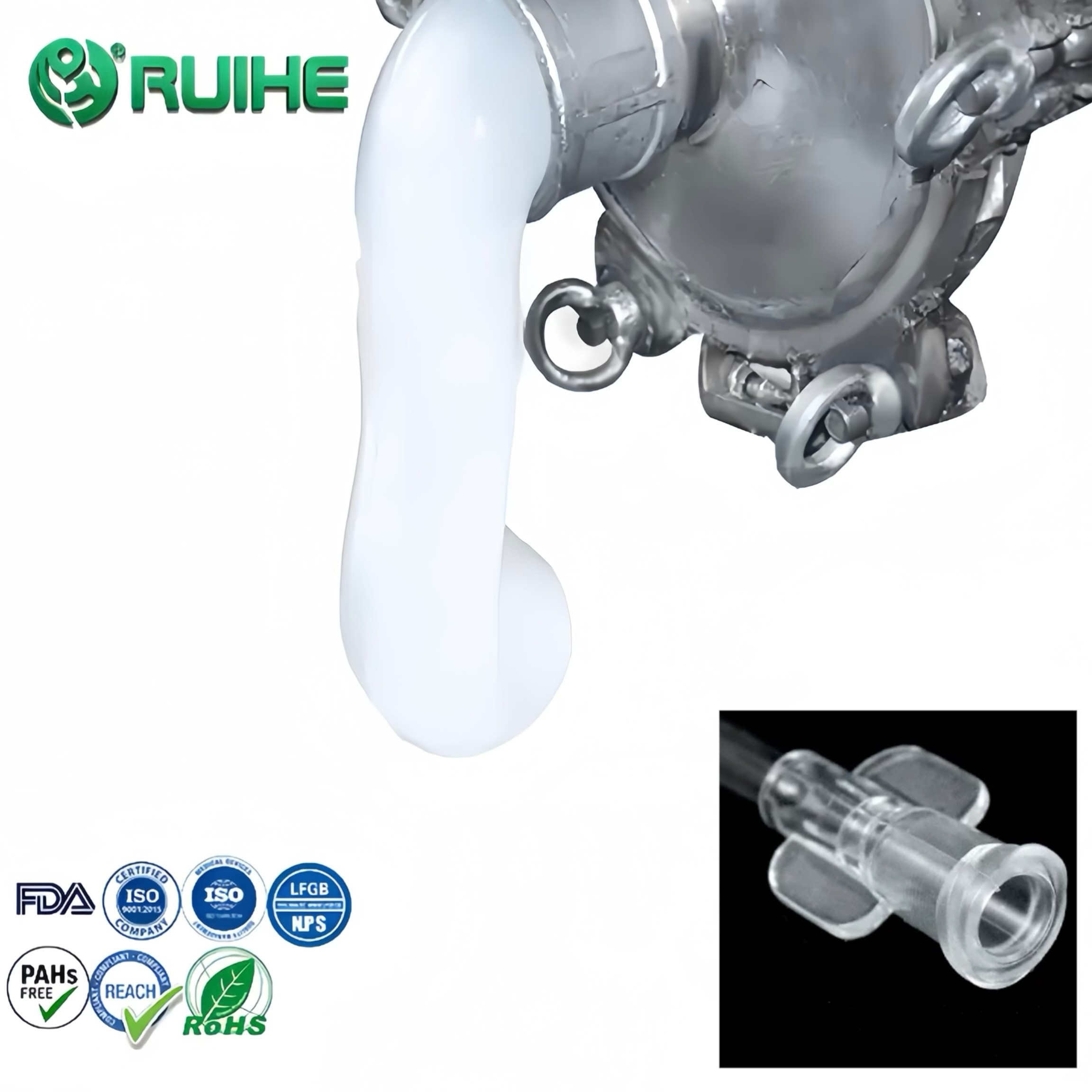 Fast Curing Medical Grade Silicone Rubber High Strength Be Free Support