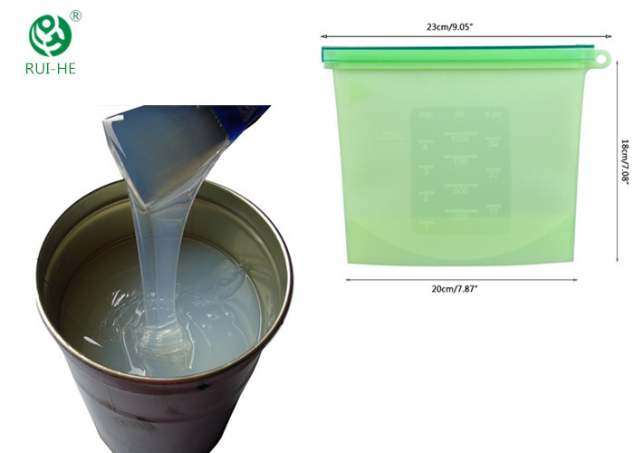 40 Shore A Food Grade Liquid Silicone Rubber For Foldable / Collapsible ...