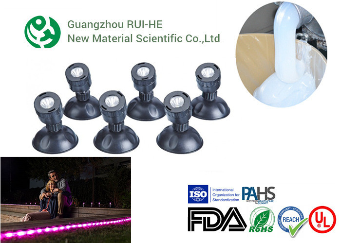Lighting Parts Transparent Liquid Silicone Rubber , Two Component ...